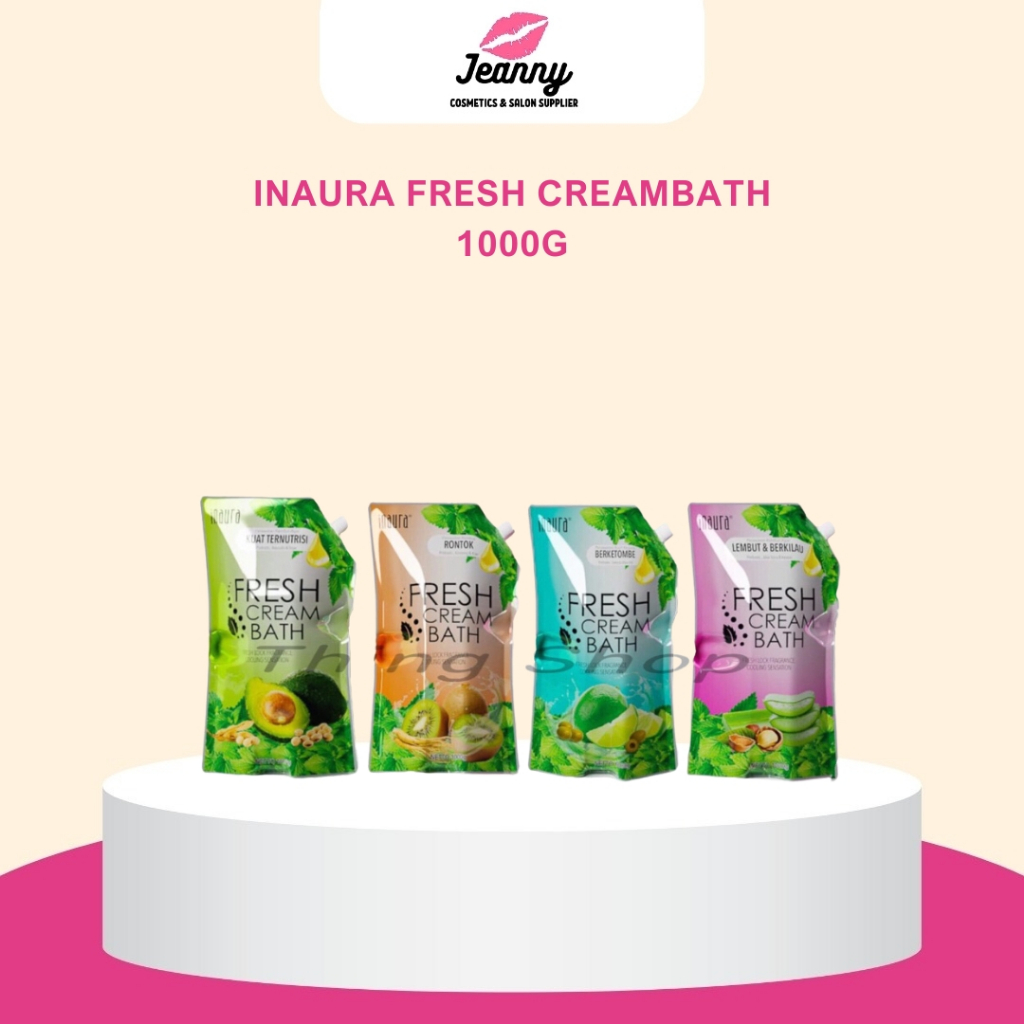 Jual INAURA FRESH CREAMBATH 1000G | Shopee Indonesia