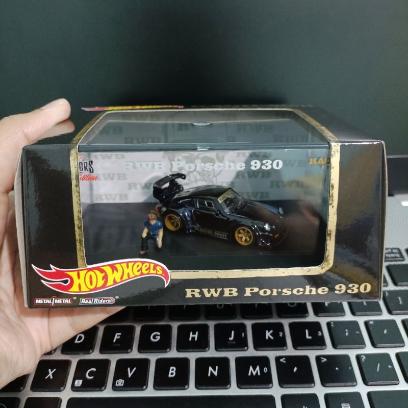 Jual Diecast Hot Wheels RLC RWB Porsche 930 Black Akira Nakai RWB ...