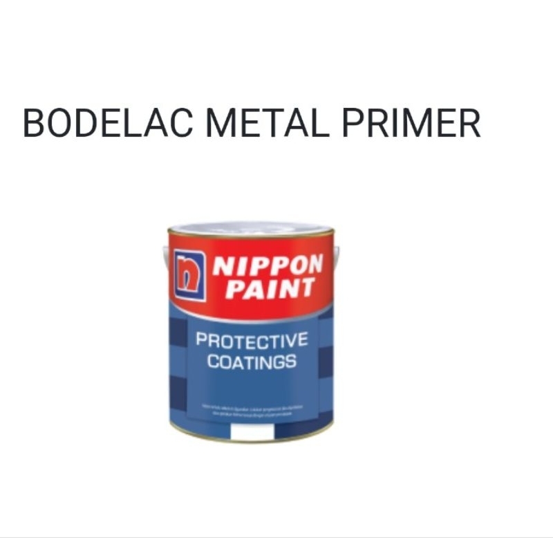 Jual NIPPON PAINT -BODELAC METAL PRIMER -CAT MENI BESI-RED OXIDE-5KG-CAT DASAR BESI NIPPON PAINT ...