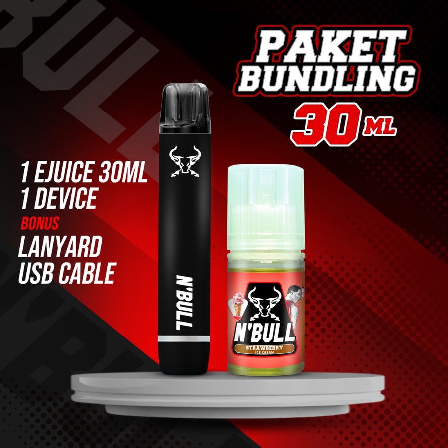 Jual N'Bull Pod Bundling Liquid 30 ML 30 mg | Shopee Indonesia