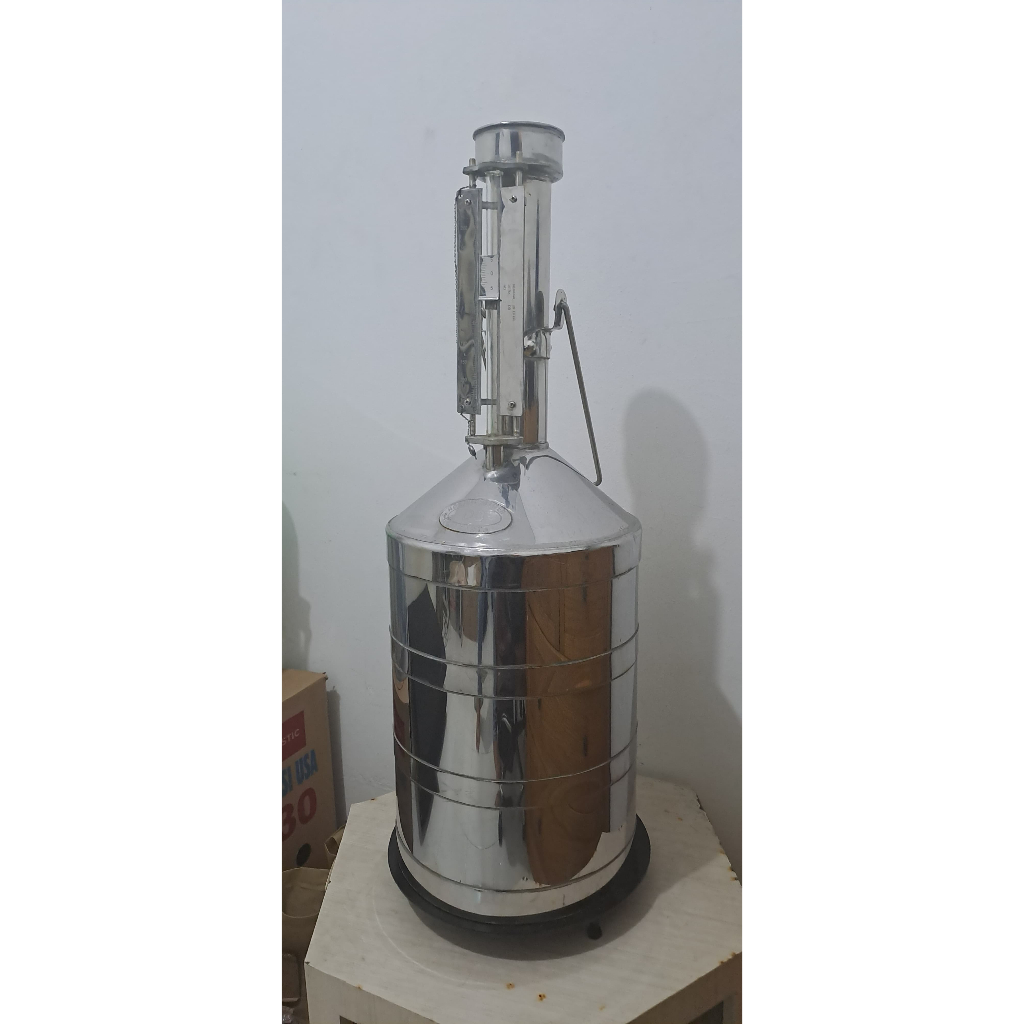 Jual Bejana Ukur Bahan Stainless 20 liter Leher Angsa | Shopee Indonesia
