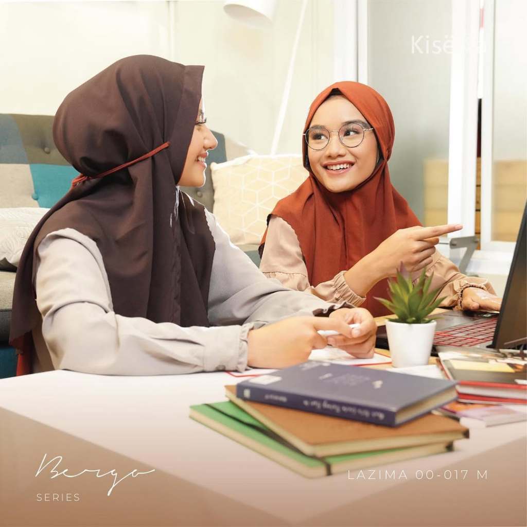Jual Kisera Official | Bergo Lazima 017 | Satu Kerudung Empat Warna ...