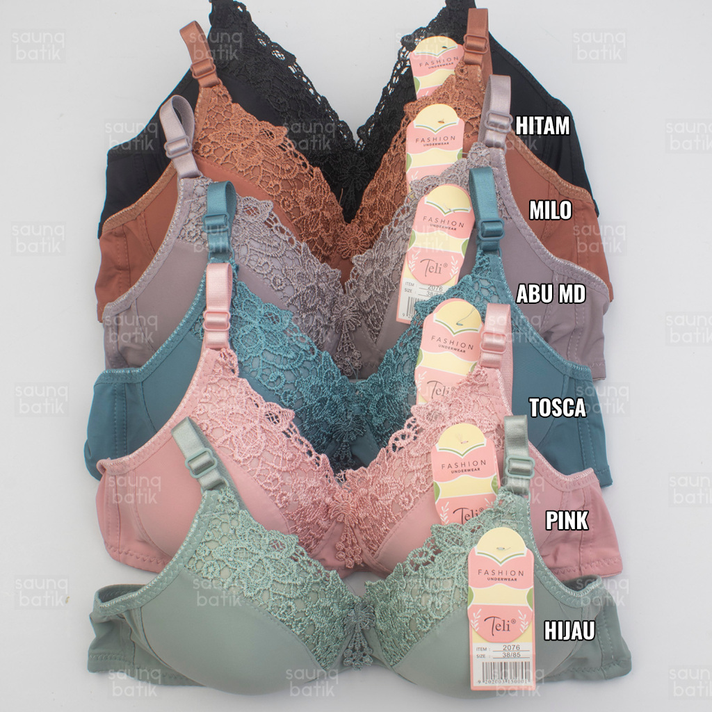 Jual BH TELI BRA TANPA KAWAT PAKAIAN DALAM WANITA 1883 898 | Shopee Indonesia
