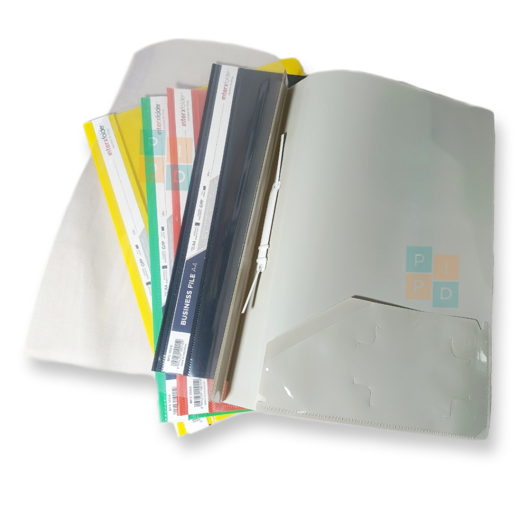 Jual INTERXFOLDER - Business File Map Plastik Ukuran A4 Warna - LUSIN ...