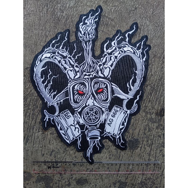 Jual backpatch arch goat mask | Shopee Indonesia