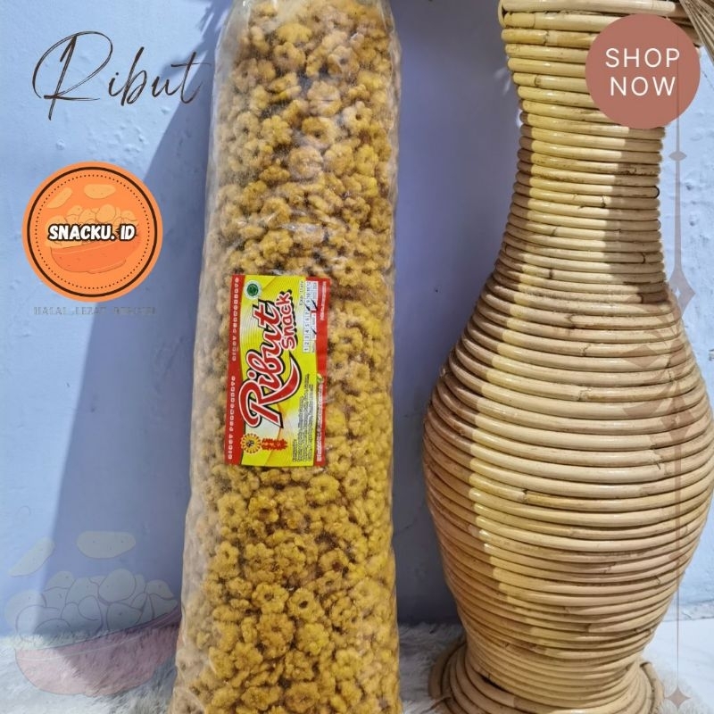 Jual pilus sakura ribut/ snack ribut 1 ball isi 2kg | Shopee Indonesia