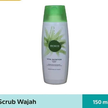 Jual Biokos Vital Nutrition Nutrient Scrub 150ml | Shopee Indonesia