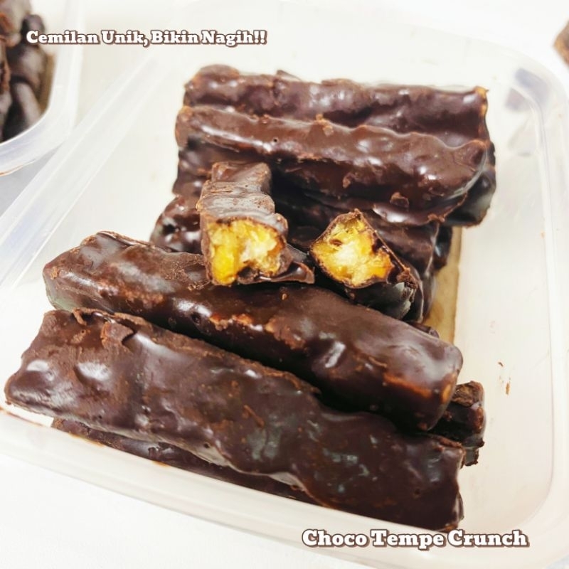 Jual Choco Tempe Crunch - Coklat Tempe Viral, Cemilan Renyah, Snack ...