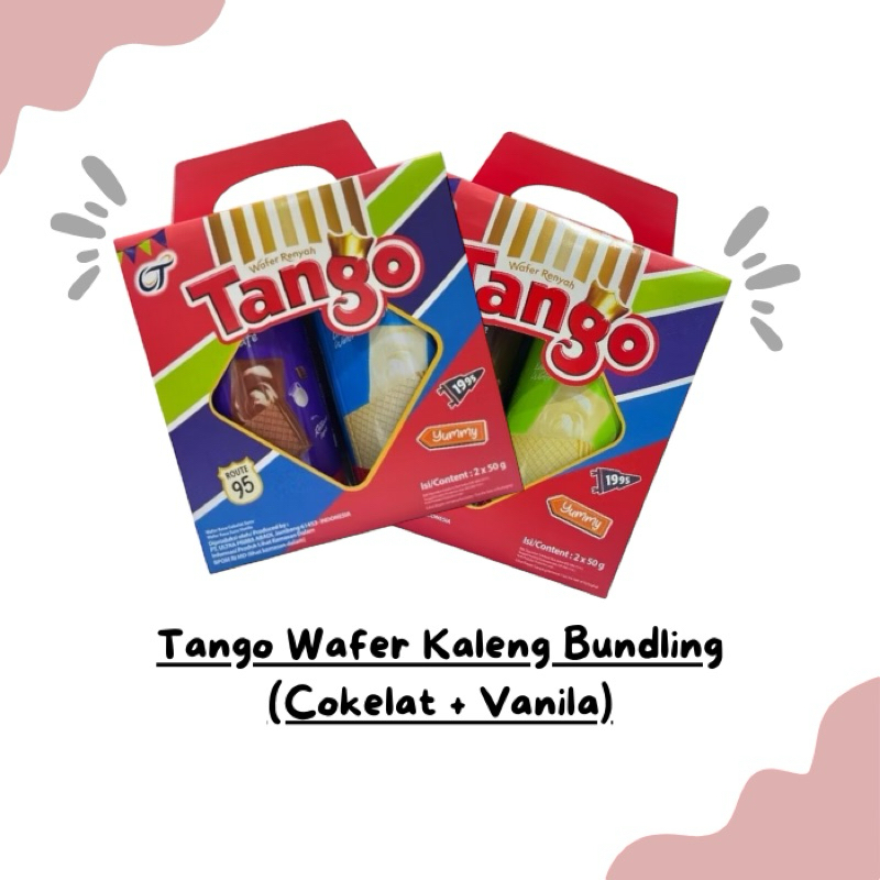 Jual Tango Wafer Kaleng 2 kaleng @50gr | Shopee Indonesia