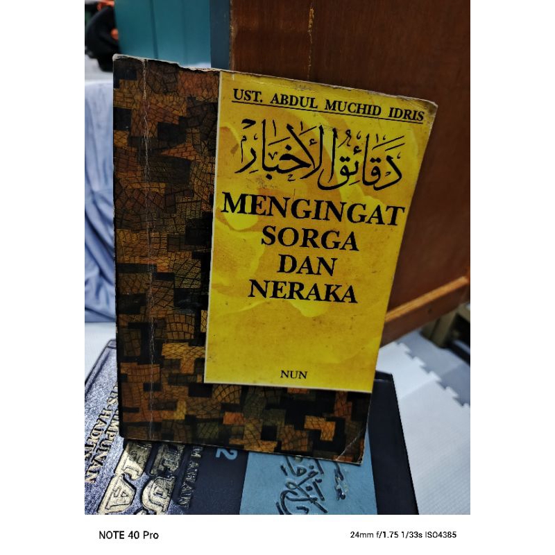 Jual Buku Mengingat Sorga Dan Neraka Oleh Ustad Abdul Muchid Idris ...