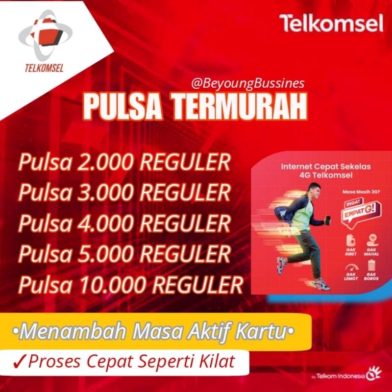 Jual Pulsa Telkomsel Simpati & Menambah Masa Aktif 2k 3k 4k 5k 10k ...