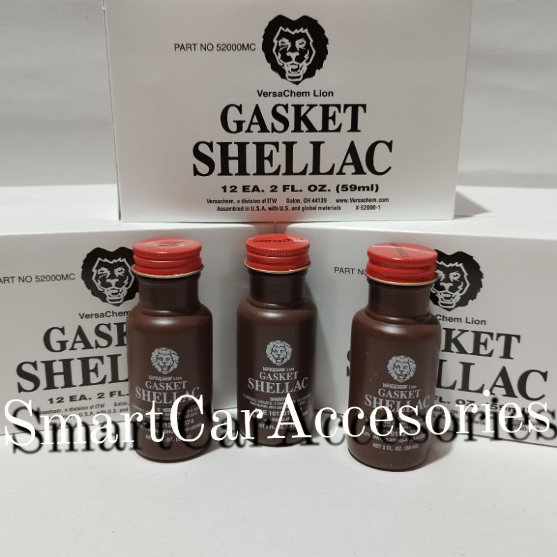 Jual Lem Permatex lion gasket shellac Indian head versachem USA ...