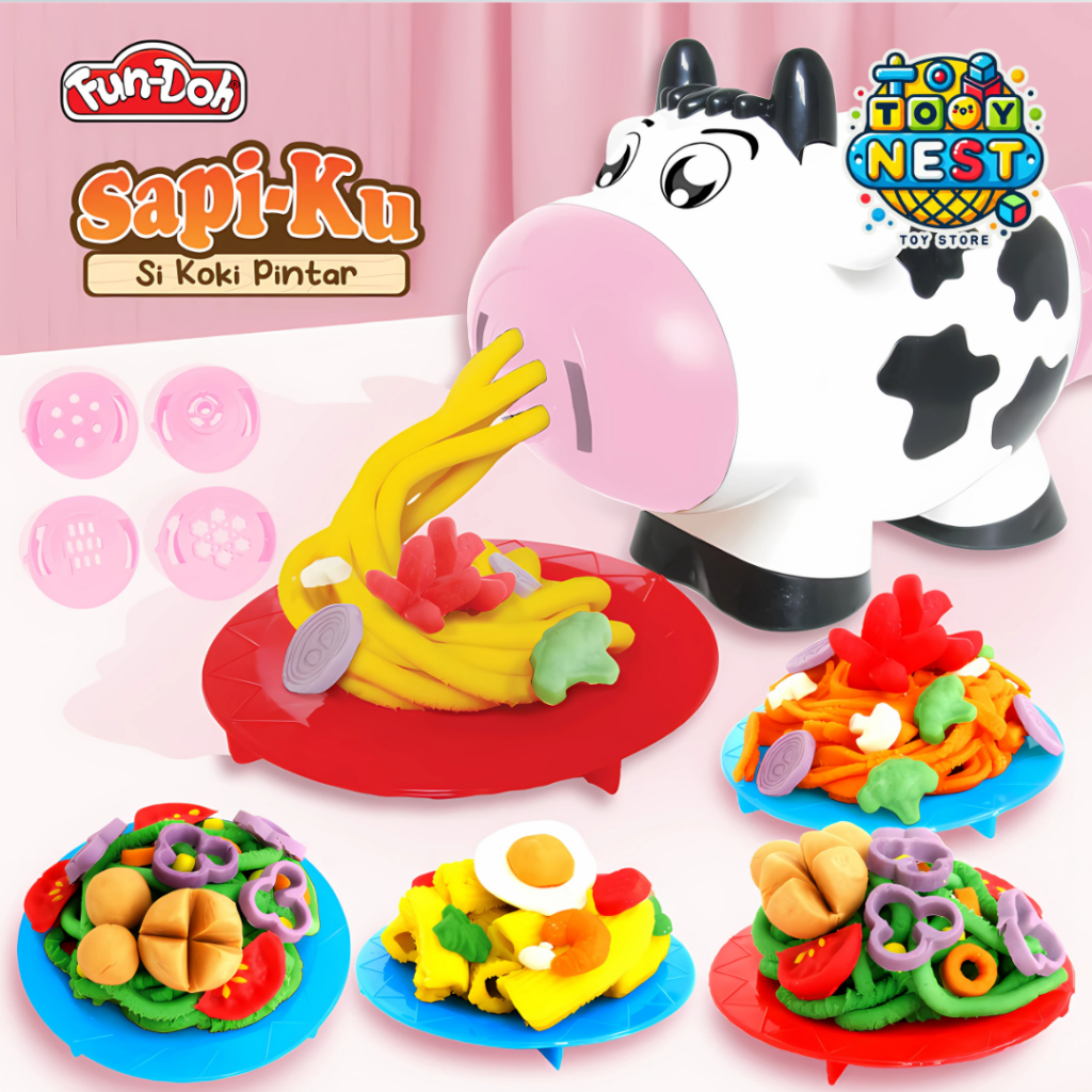 Jual MAINAN FUN-DOH FUNDOH SAPIKU SI KOKI PINTAR MEMBUAT BAKMI MIE ...