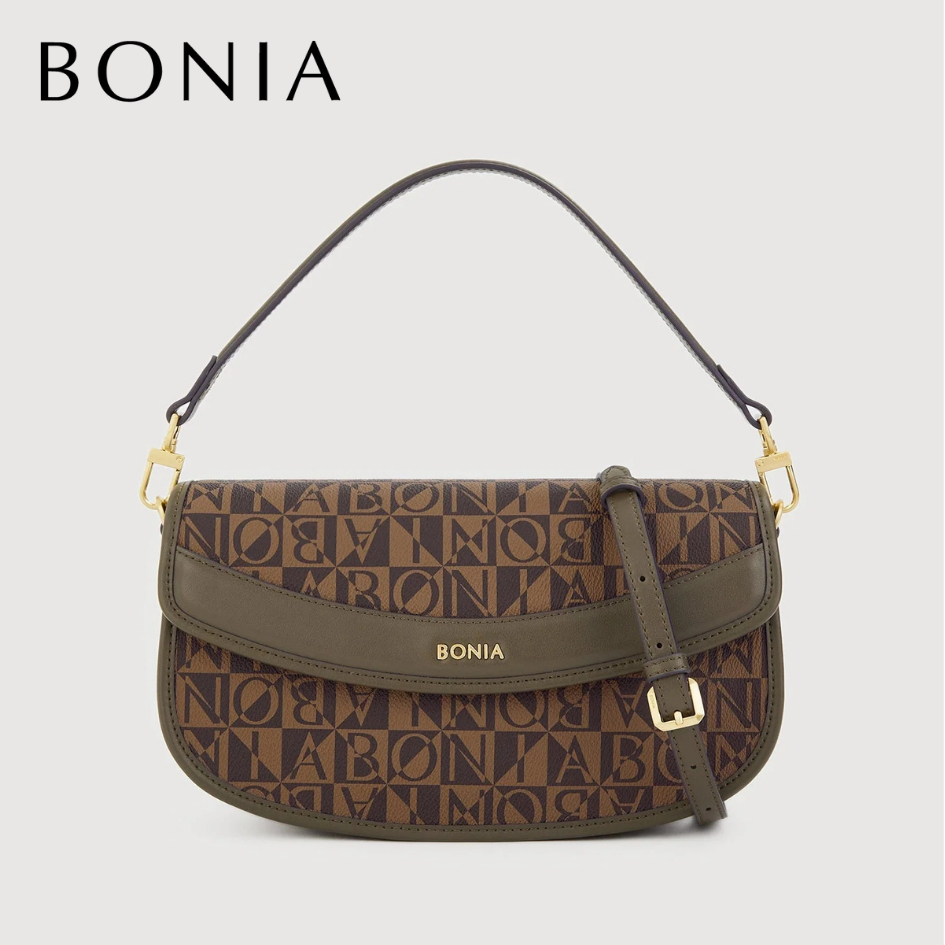 Jual Bonia - Pure Monogram Crossbody Bag | Shopee Indonesia