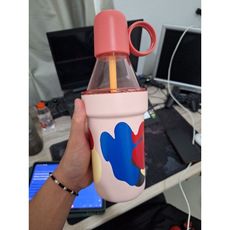Jual Tumblr/Tempat Minum Chako Lab Popo Pink Original (New) | Shopee ...