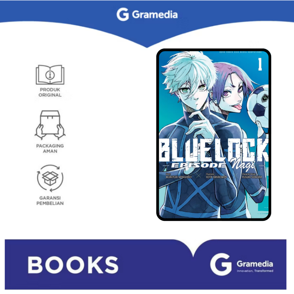 Jual Blue Lock - Episode Nagi vol. 01 | Shopee Indonesia