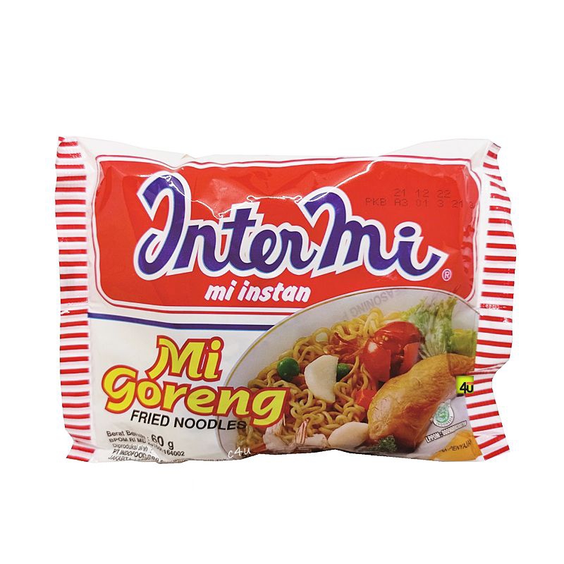 Jual [1 DUS ISI 40 BUNGKUS] INTERMIE GORENG / INTER MIE GORENG MIE ...