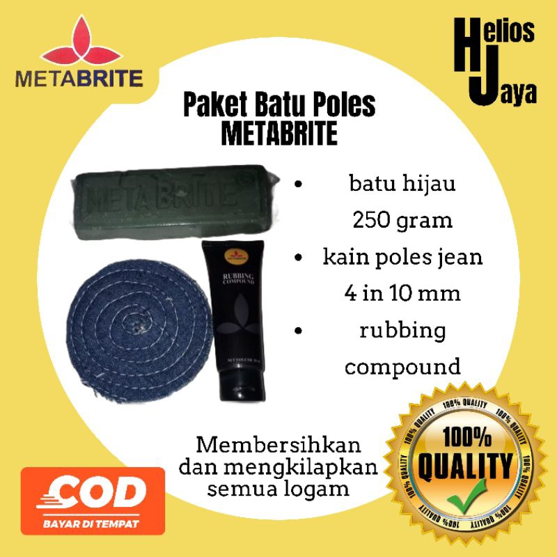 Jual paket 4jkomH250 Batu hijau metabrite 250 gram langsol Dan kompon ...