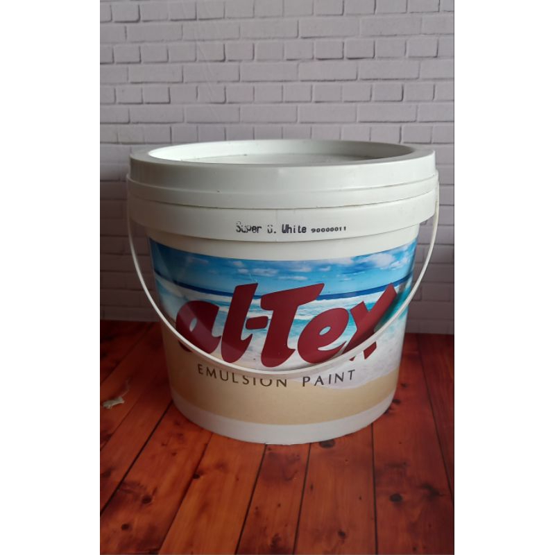 Jual CAT DINDING ALTEX EMULSION PAINT B. WHITE 5 KG | Shopee Indonesia