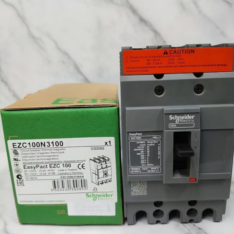 Jual MCCB EZC 3P 3PHASE MCCB 100N 15A 20A 25A 30A 40A 50A 60A 75A 80A 100A ORIGINAL | Shopee ...