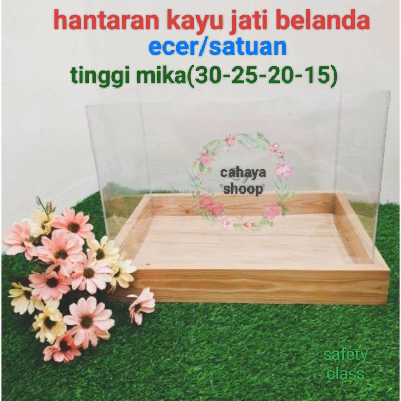 Jual BOX KOTAK HANTARAN SESERAHAN KAYU JATI BELANDA | Shopee Indonesia