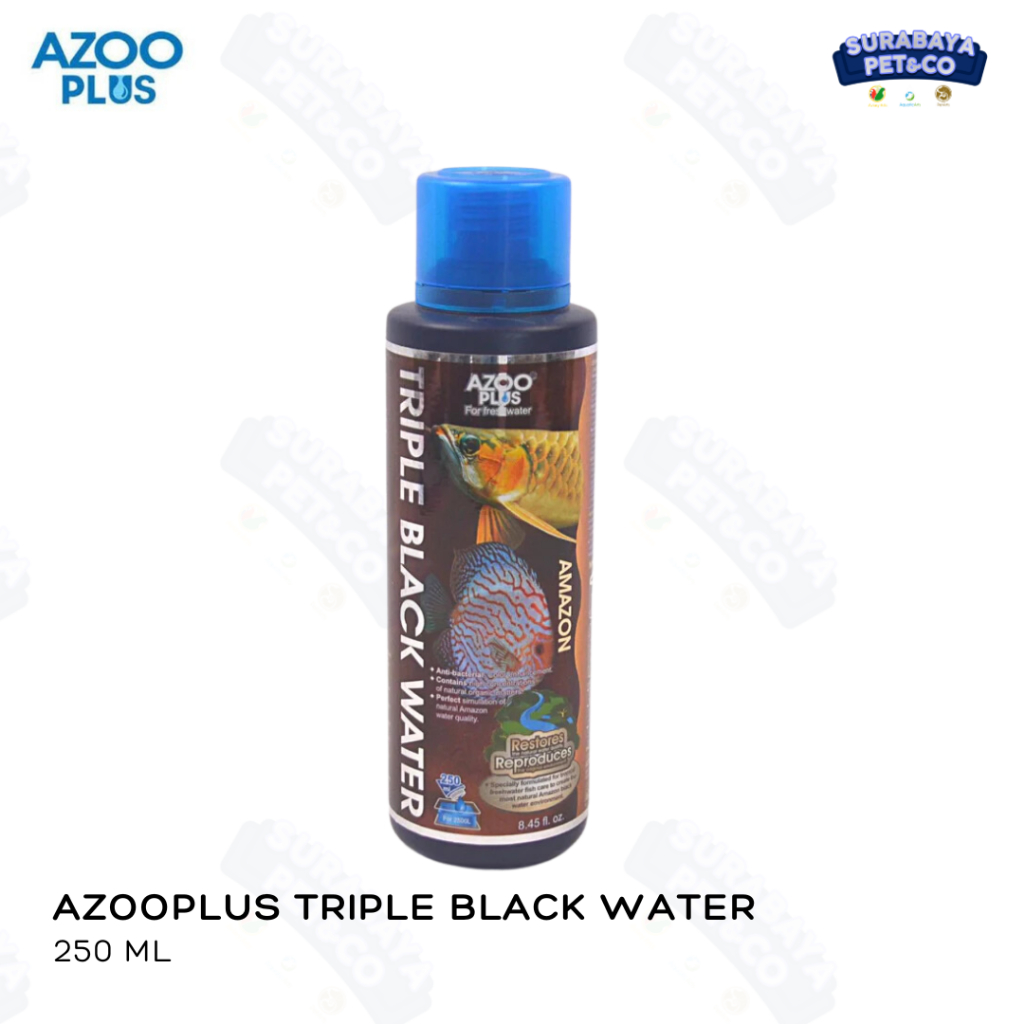 Jual Azoo Triple black water 250 ml | Shopee Indonesia