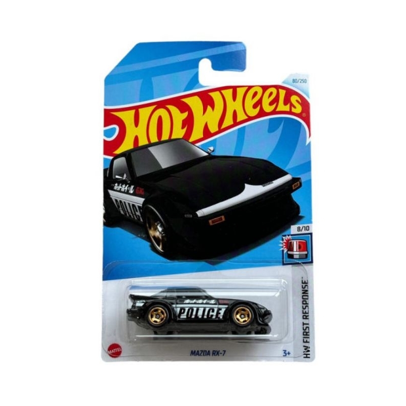 Jual HOT WHEELS MAZDA RX7 RX-7 JAPAN POLICE 2024 Series HW FIRST ...