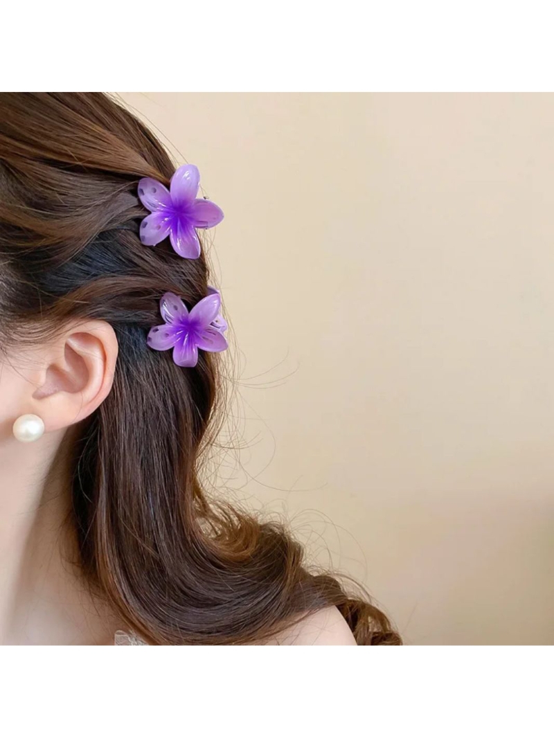 Jual JEPITAN RAMBUT ( 4,5 Cm ) JEDAI BUNGA KAMBOJA MINI | Shopee Indonesia