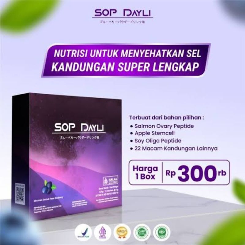 Jual SOP DAILY Nutrisi Untuk Menyehatkan Sel | Shopee Indonesia