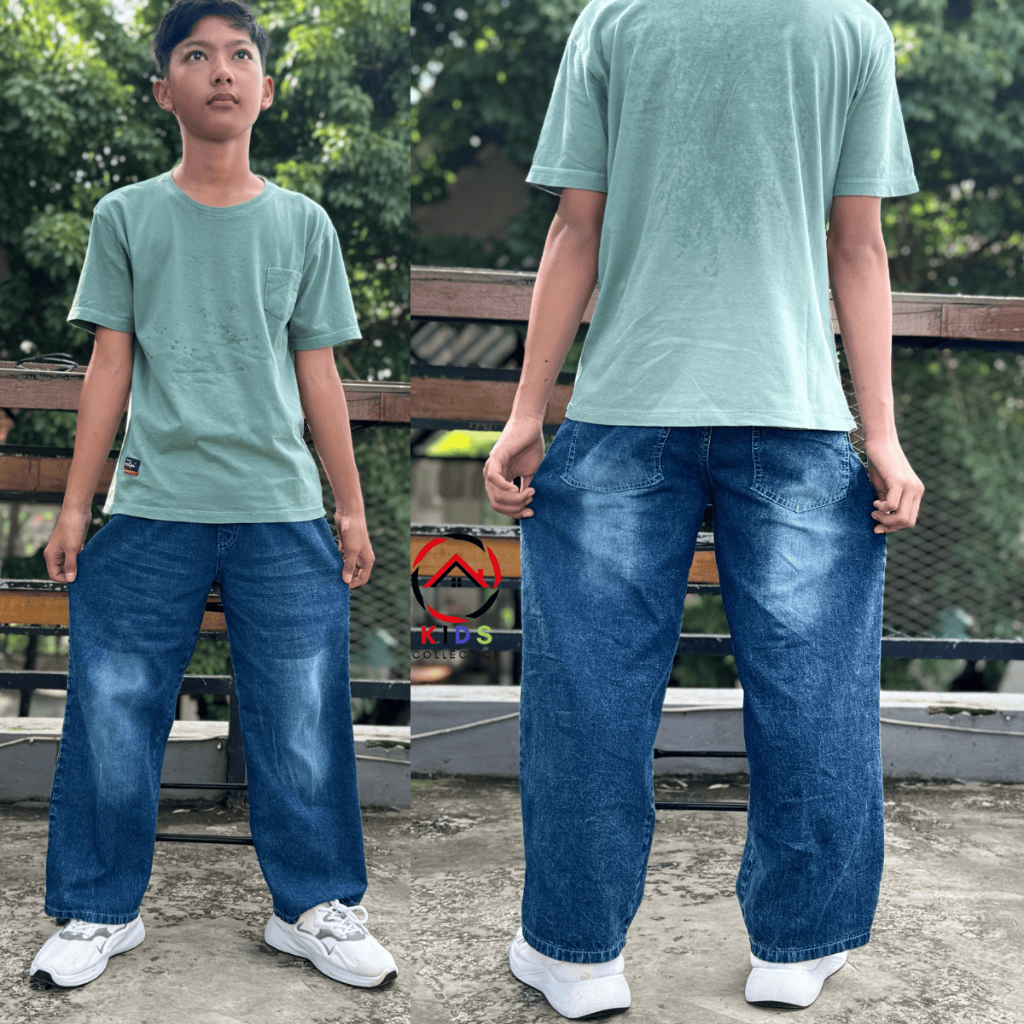Jual HOME KIDS Baggy Jeans Anak 1-14 Tahun Model Terbaru Y2k Motif ...