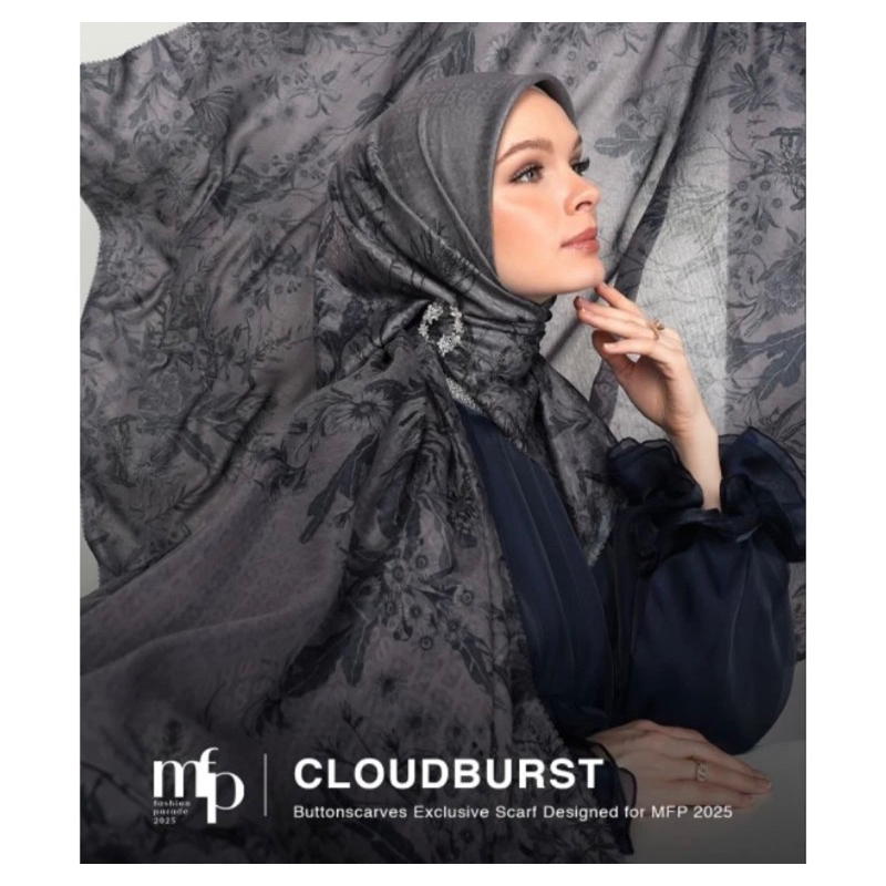 Jual cloudburst buttonscarves MFP 2025 modinity | Shopee Indonesia