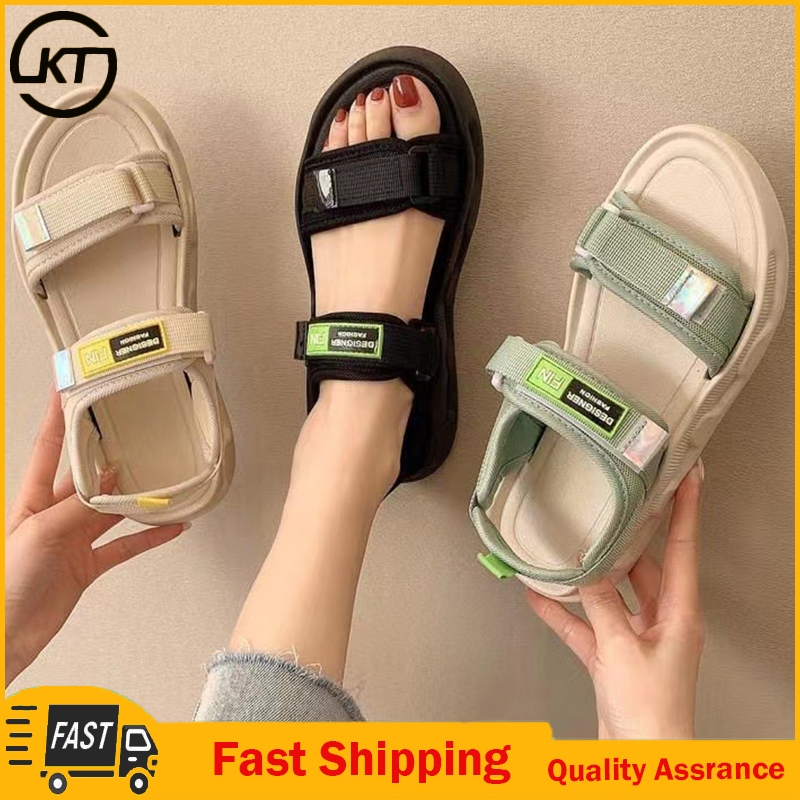 Jual [100%Import+ Barang ready]Sandal Casual Wanita Import /Sandal ...