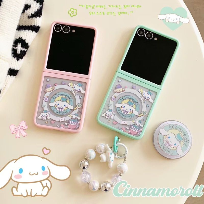 Jual New Wide Frame Case Zflip6 Magsafe Cinnamoroll Cinamonrol Sanrio ...