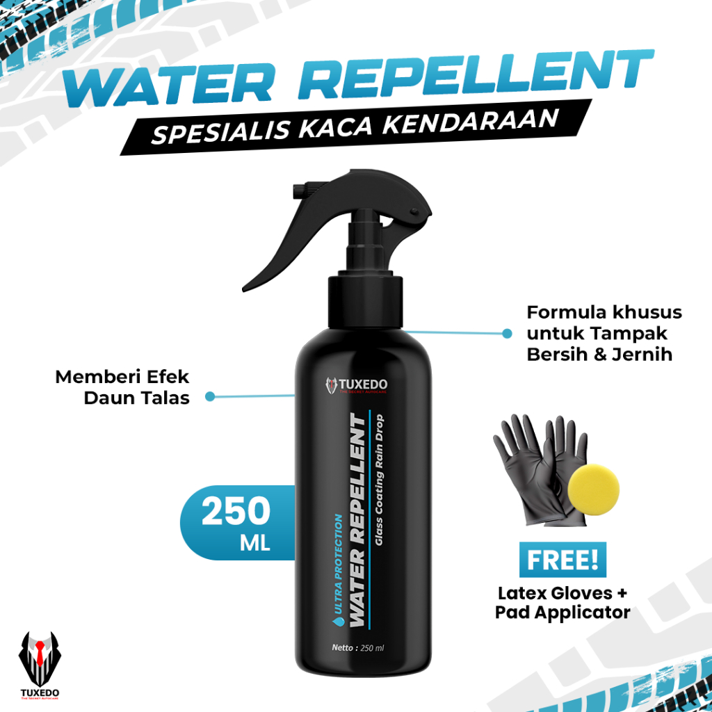 Jual Tuxedo Autocare - Glass Water Repellent (membuat kaca mobil kamu ...
