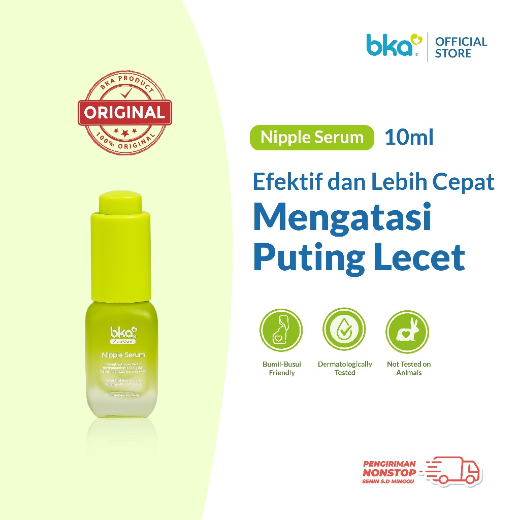 Jual [HARGA SPECIAL PRE ORDER] BKA Nipple Serum isi 10ml - Membantu Mengatasi Puting Lecet ...