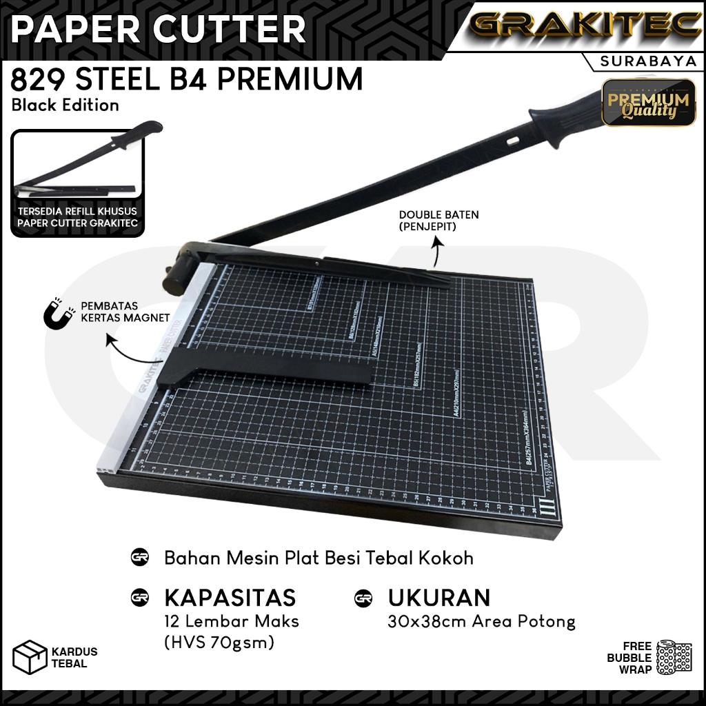 Jual Paper Cutter B4 Lebih Besar Dari F4 Alat Potong Kertas