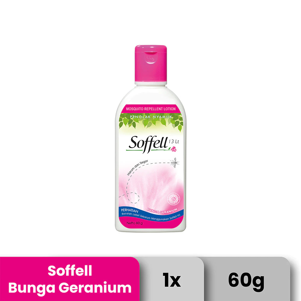 Jual Soffell Anti Nyamuk 60 Gram / Sofell Anti Nyamuk / Soffel Botol ...
