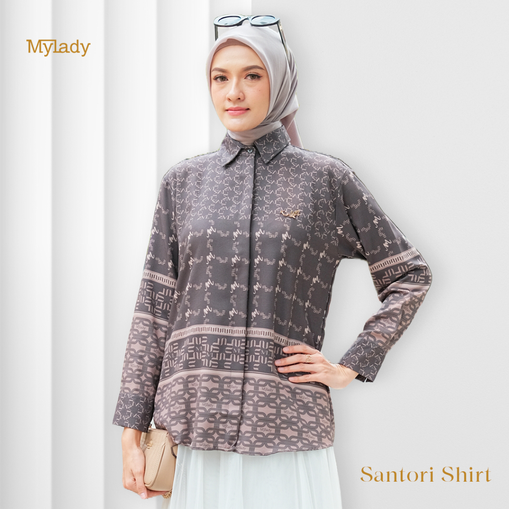 Jual MYLADY HIJAB SANTORY SHIRT | Shopee Indonesia