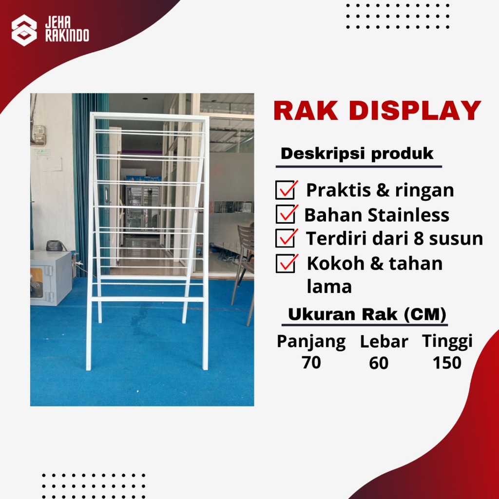 Jual Rak Display kado, Rak display hijab, Rak display serbaguna ...