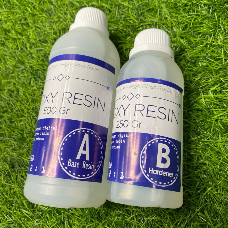 Jual Epoxy Resin Bening 750 Gram Toko oxi | Shopee Indonesia