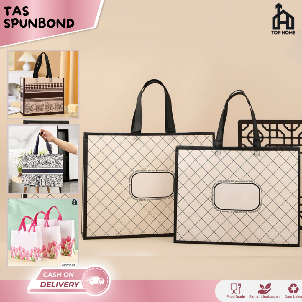 Jual Tas Spunbond / Goodie Bag Spunbond / Spoundbond Bag / Tas Belanja ...