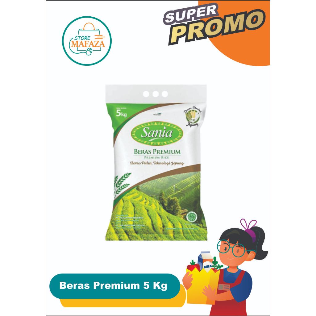 Jual Beras Sania 5 Kg Premium | Shopee Indonesia
