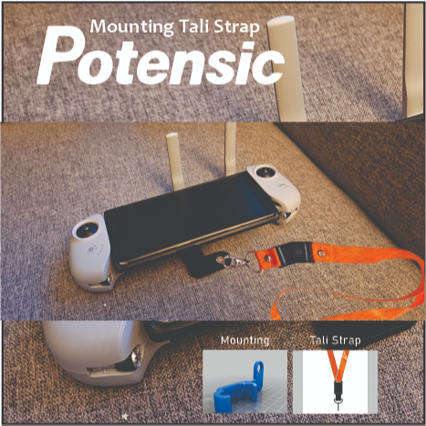 Jual Mounting tali strap Remote Potensic atom1&2 | Shopee Indonesia