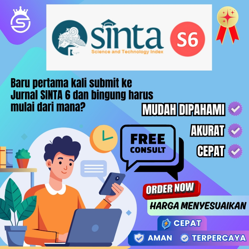 Jual SINTA 6 - PUBLIKASI JURNAL SINTA 6 | CEPAT & MUDAH DIPAHAMI ...