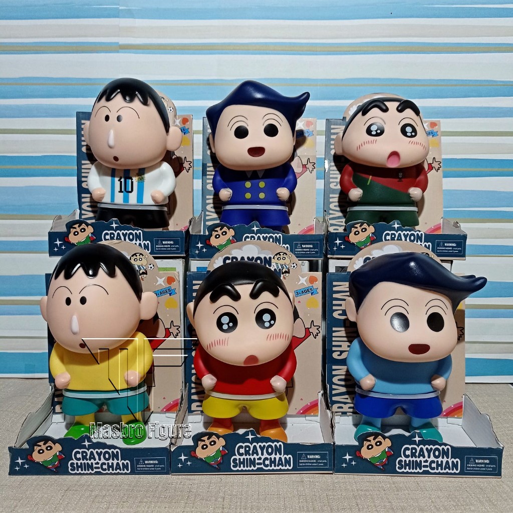 Jual Action Figure Crayon Shin-chan Pahlawan Bertopeng Lucu Pajangan ...