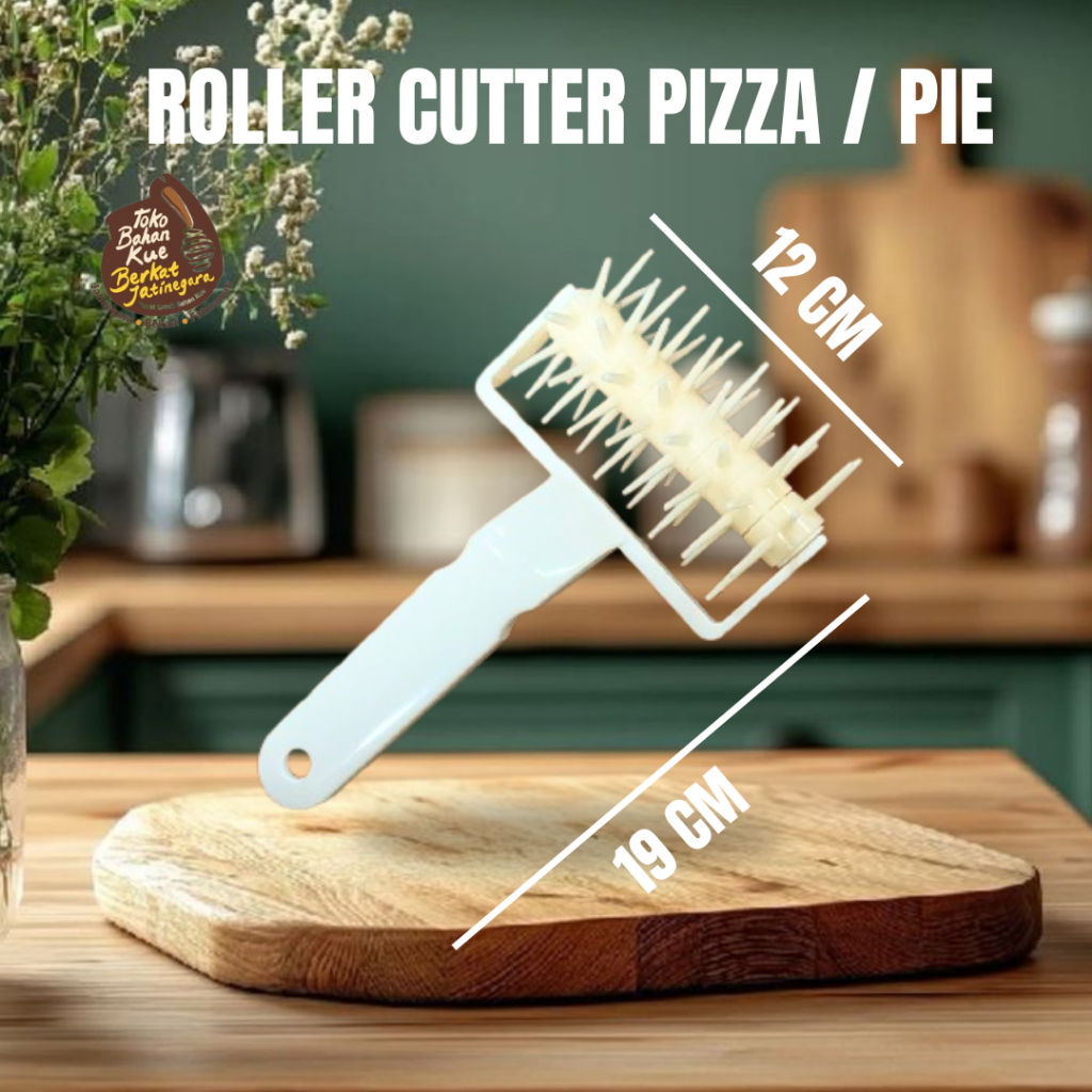 Jual ROLLER CUTTER PIZZA ATAU PIE / PEMBOLONG ADONAN / PIZZA DOUGH ...