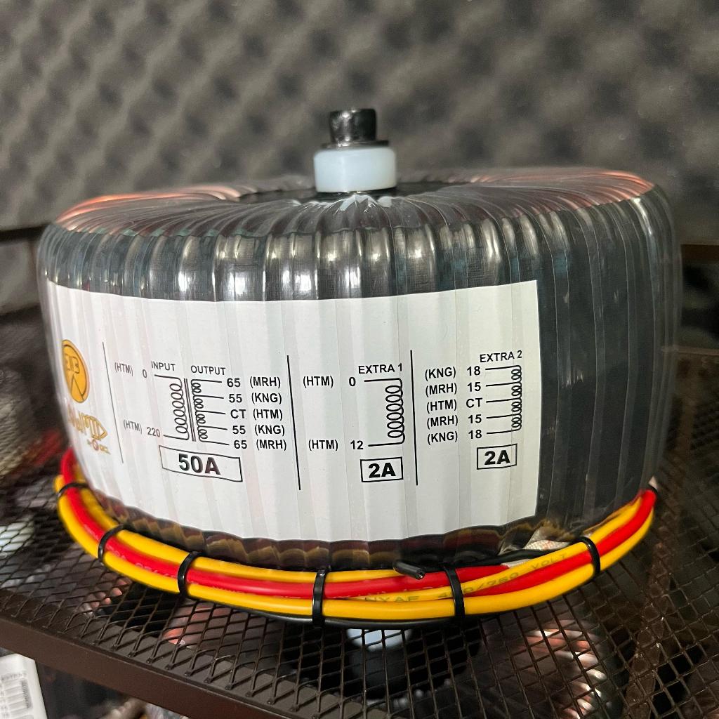 Jual Trafo Toroid Donat LOWMID 50A CT 65V 55V | Shopee Indonesia