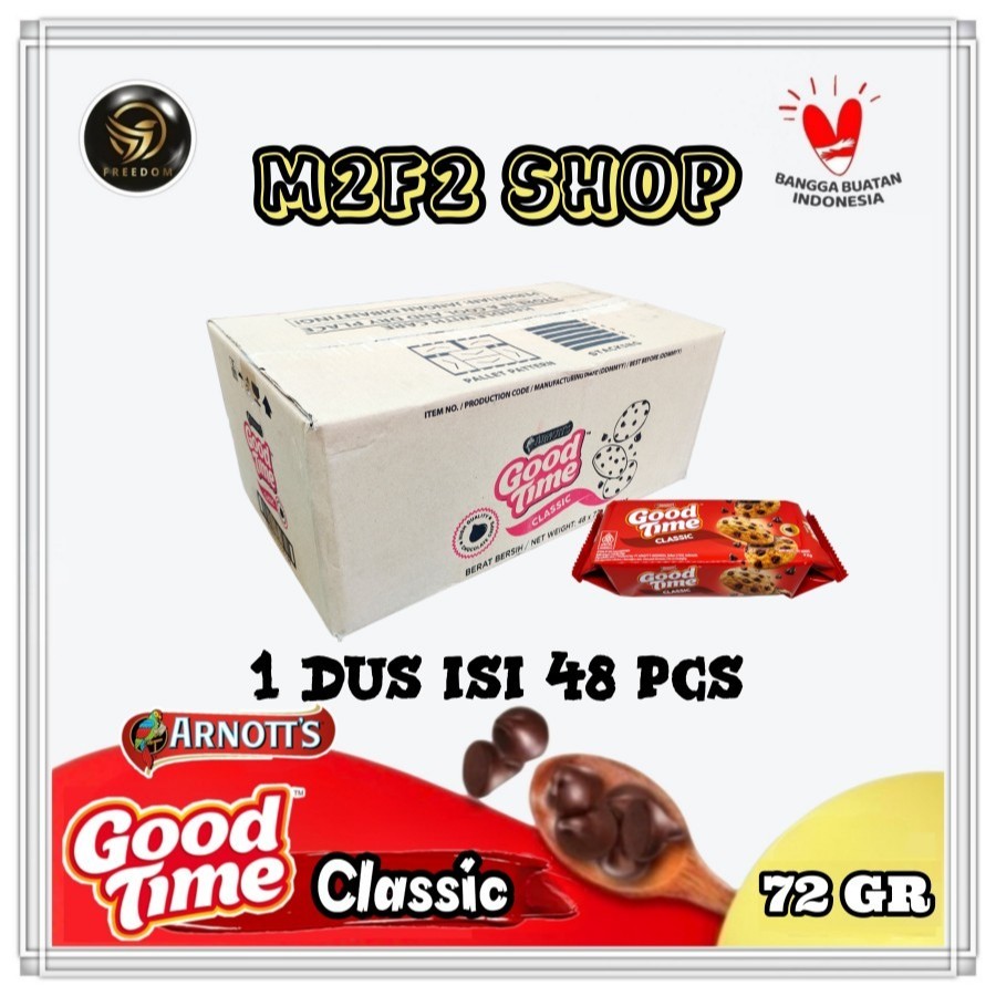 Jual Good Time Classic Cookies | Kukis Cokelat Original - 72 gr ...