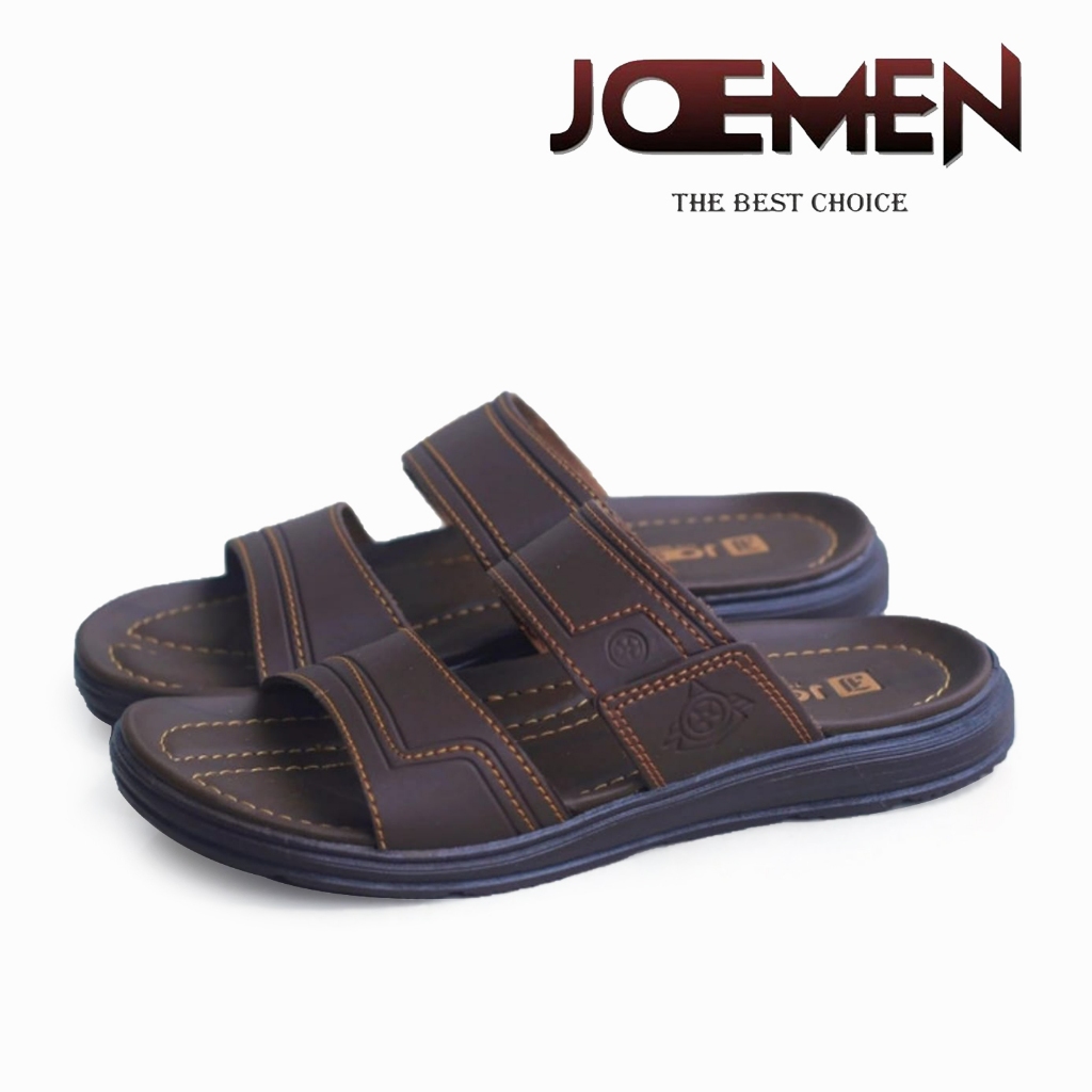 Jual Sendal cowok Kulit Joemen S 21 Original Pria kekinian selop ...
