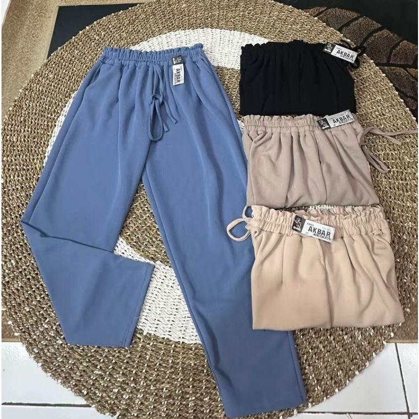 Jual BAGGY PANT super jumbo muat untuk berat badan (45kg-120kg) baggy pants wanita TERBARU ...